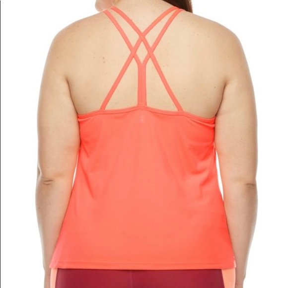 Xersion | Tops | Xersion Womens Scoop Neck Sleeveless Built In Bra Tank ...